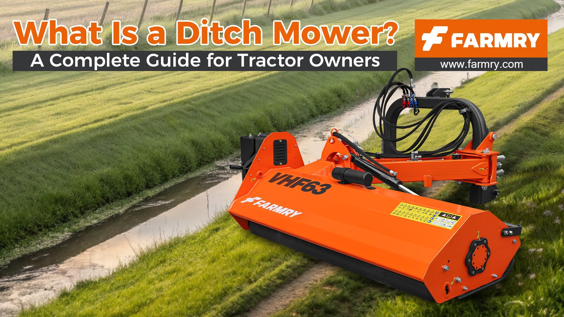 What Is a Ditch Mower? Ditch Bank Mower Guide | Farmry