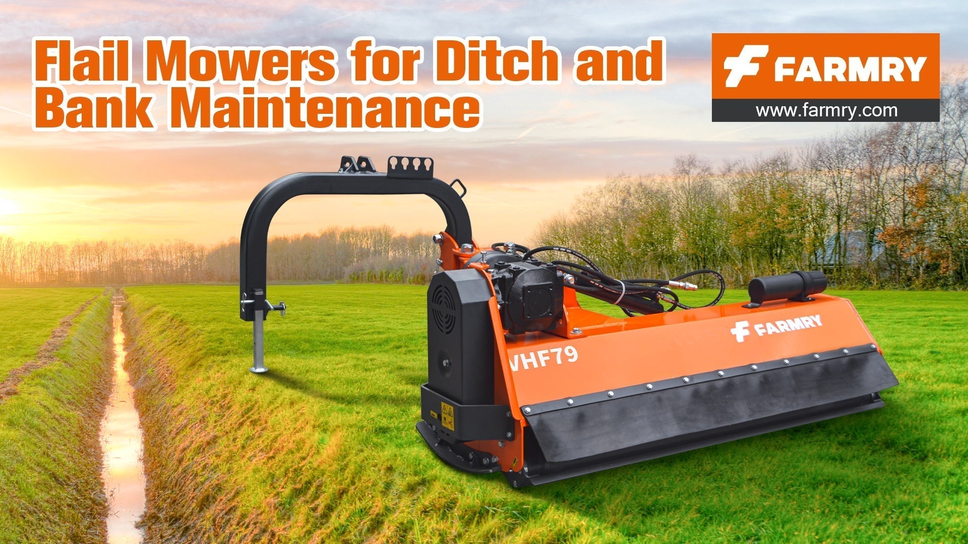 Flail Mower for Digger | Safe Slope & Ditch Maintenance Guide