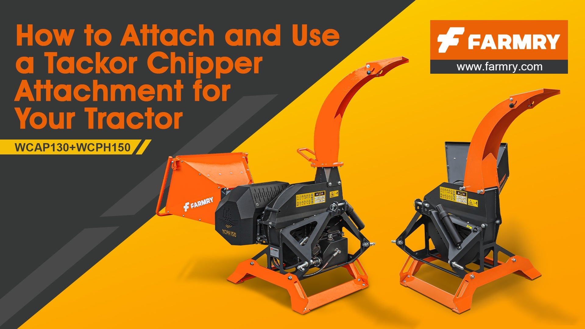 How to Use a Tackor Chipper Attachment for Tractors | Farmry