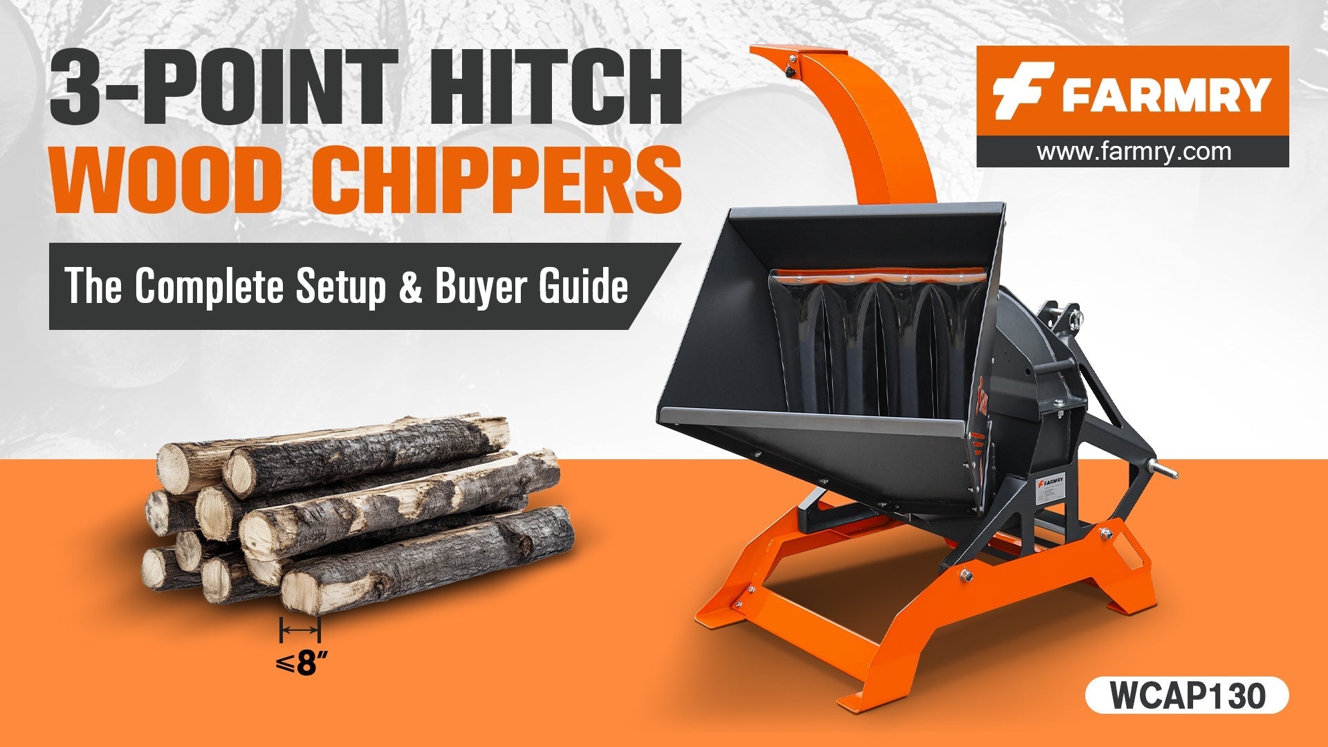 3-Point Hitch Wood Chipper Setup & Buyer Guide | Farmry