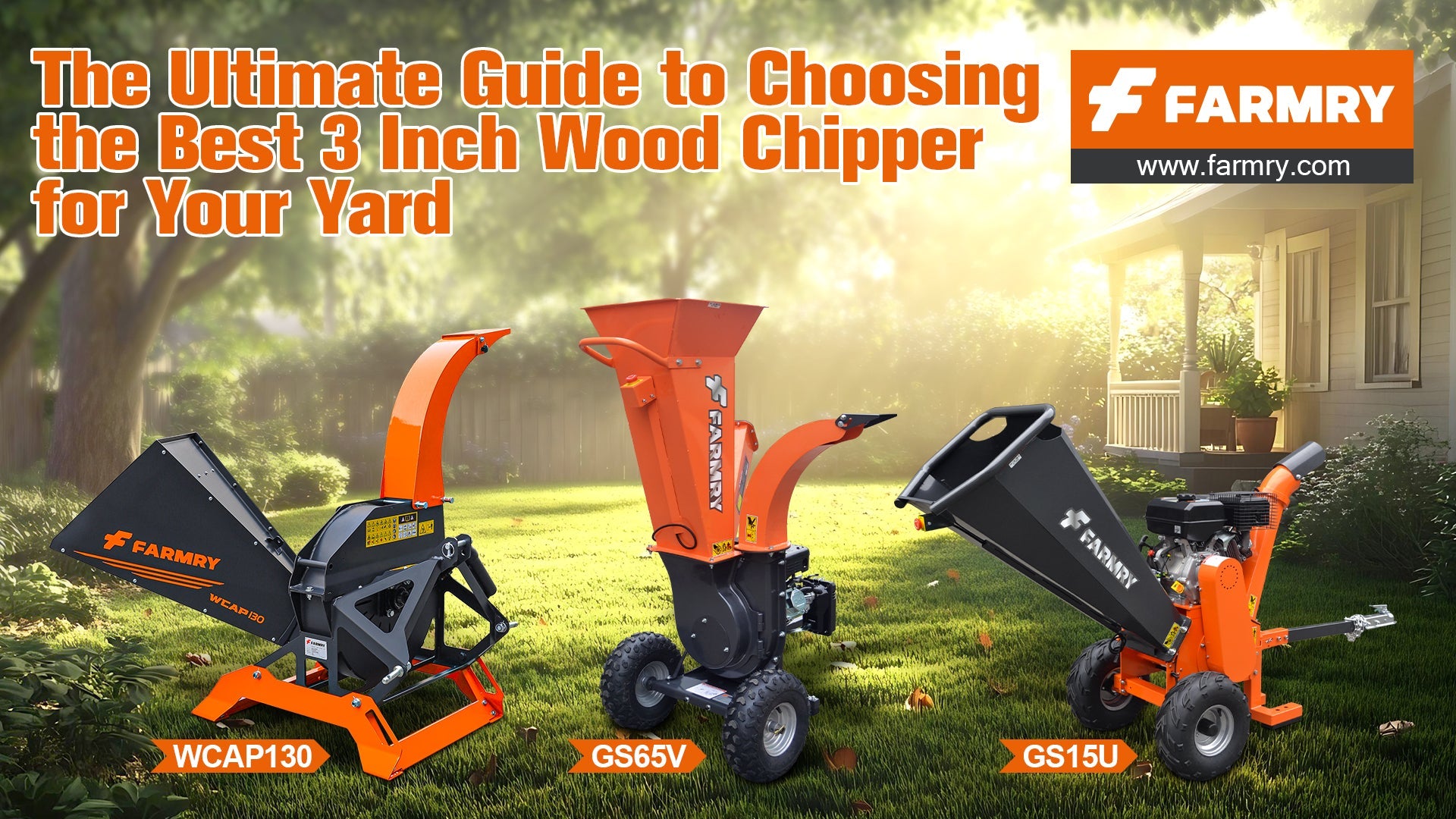 Best 3 Inch Wood Chipper – Heavy Duty Yard & Garden Waste Solution | Farmry