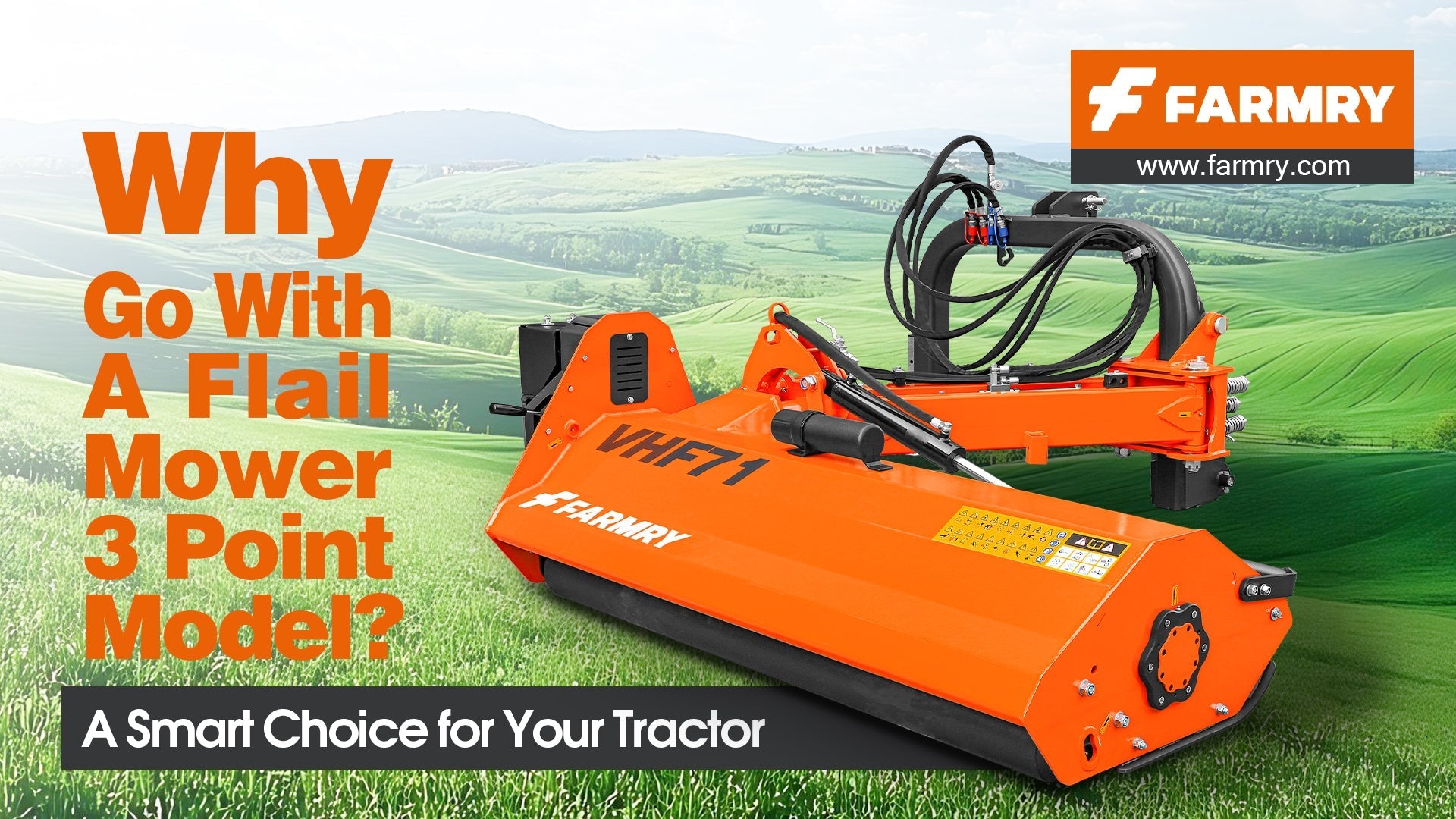 Why Choose a Flail Mower 3 Point Model for Your Tractor | Farmry