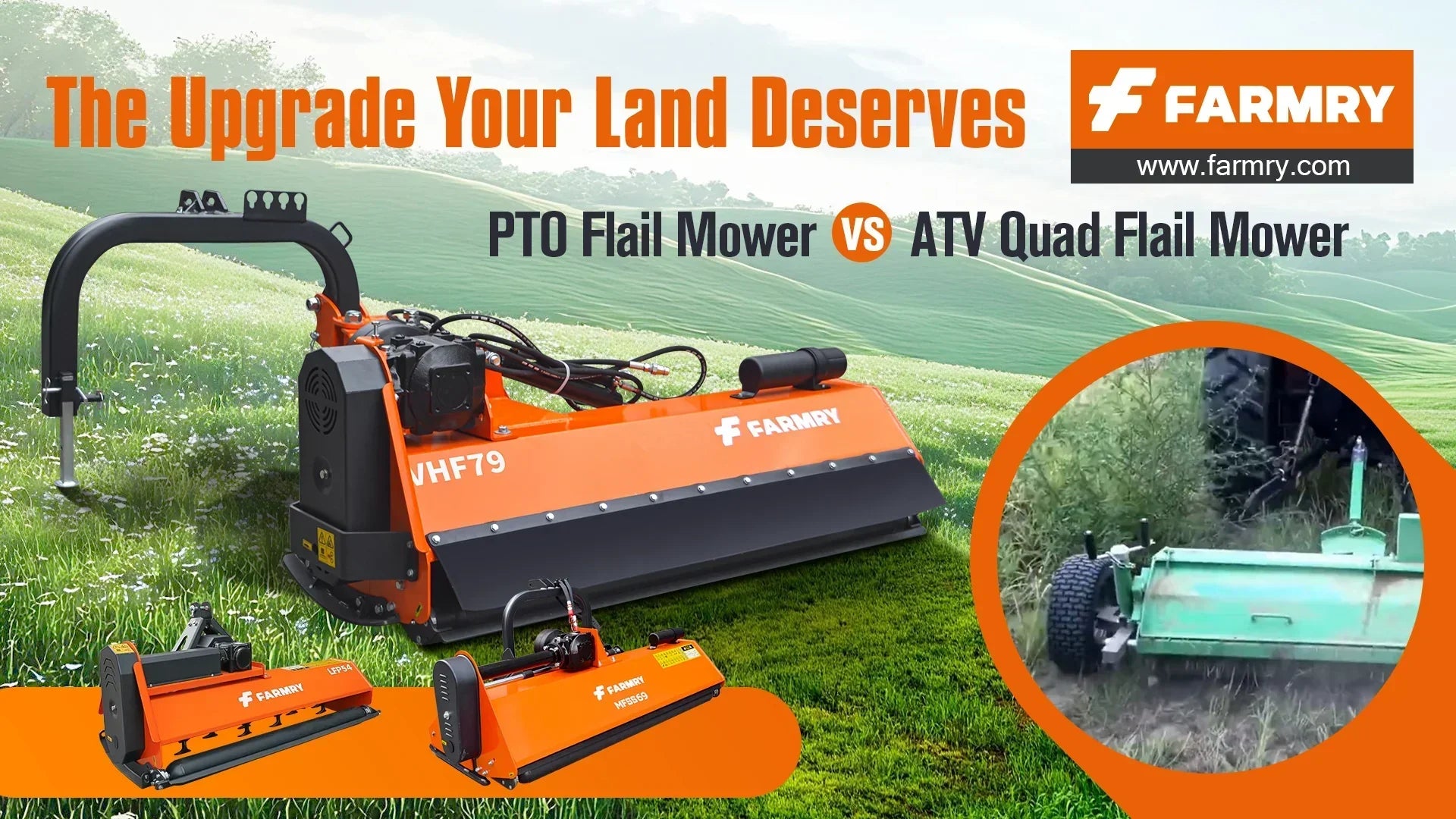 ATV Quad Flail Mower vs PTO Flail Mower: The Upgrade Your Land Deserve