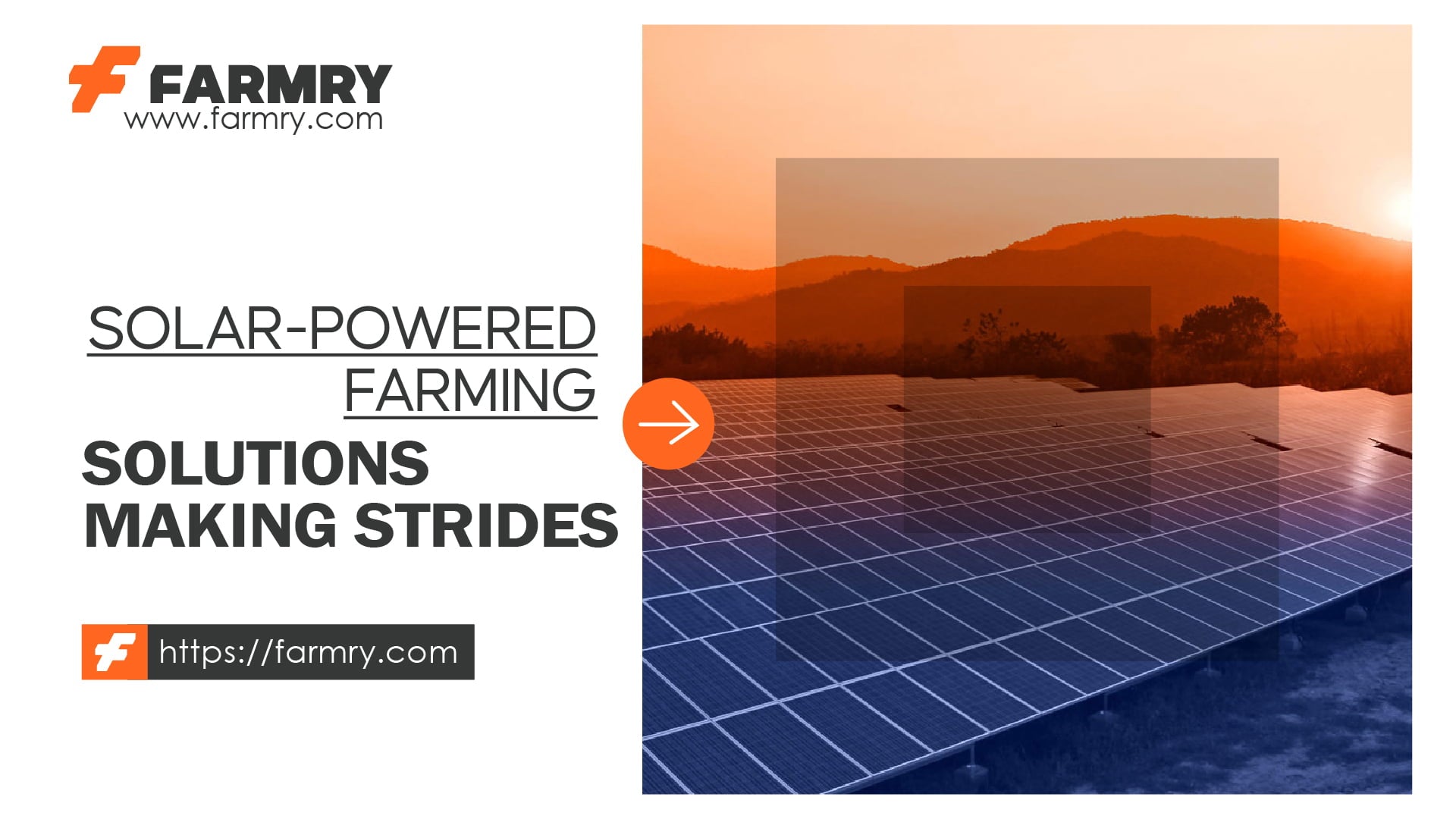 Solar Farming Equipment – Clean Energy Tools for Agriculture | Farmry