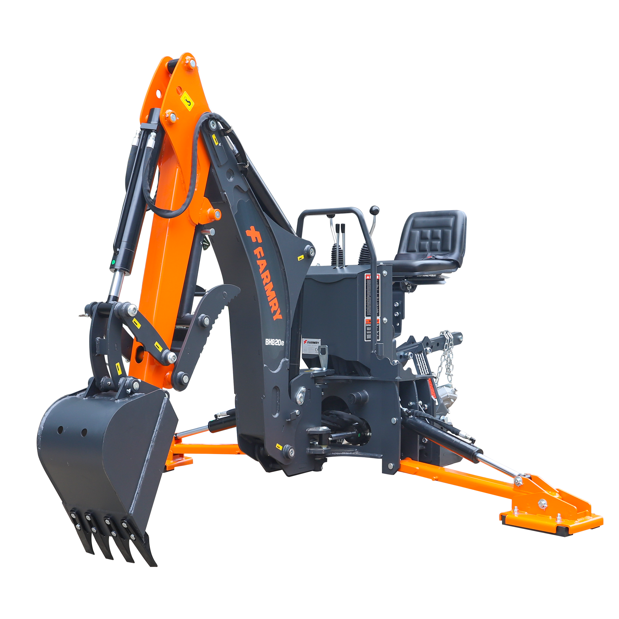 3 Point Backhoe for 30–65 HP Tractors | Farmry