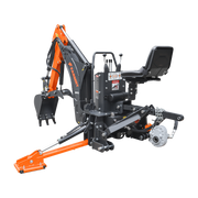 Farmry BH700 Grapple Backhoe – 7' Hydraulic Power for Tractors